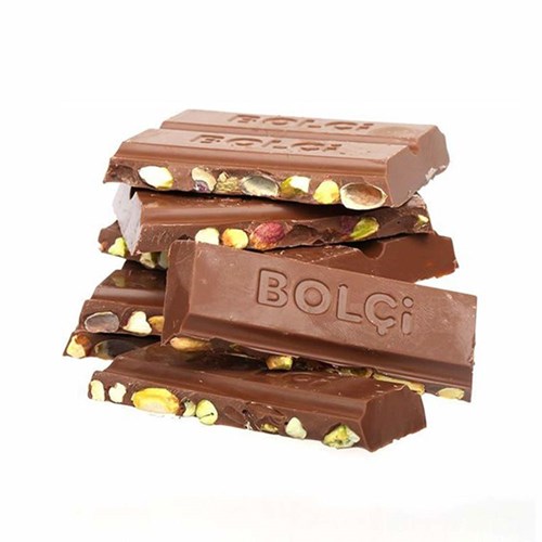 Antep Fıstıklı Sütlü Çikolata Kırma | Özgür Leblebi